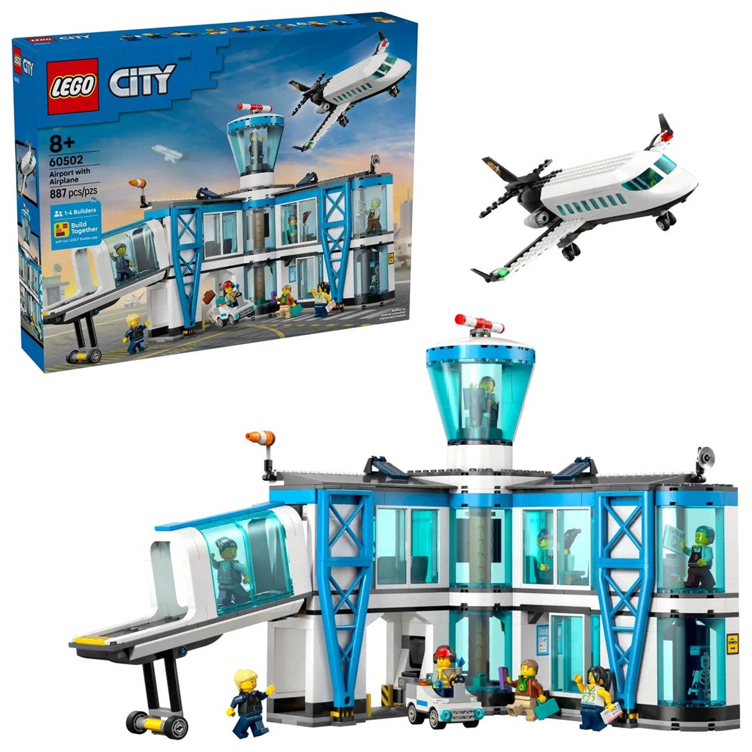 LEGO® City: Zračna luka s avionom (60502)