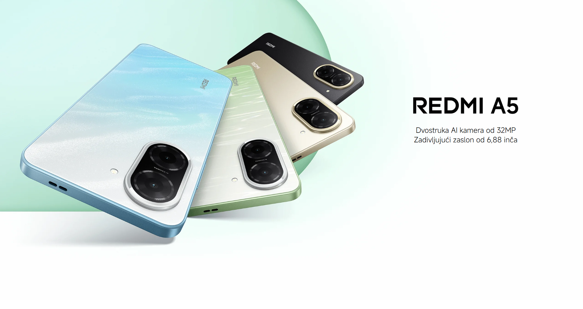 Xiaomi Redmi A5 4G Dual Sim 4GB RAM 128GB Midnight Black crni - TIA ...