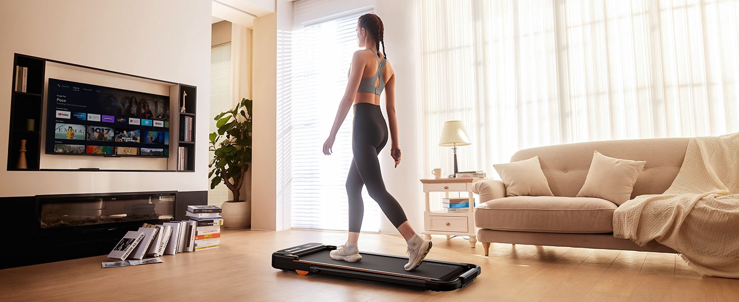 Urevo Strol 2E 2-in-1 Treadmill - traka za trčanje crna - TIA Mobiteli