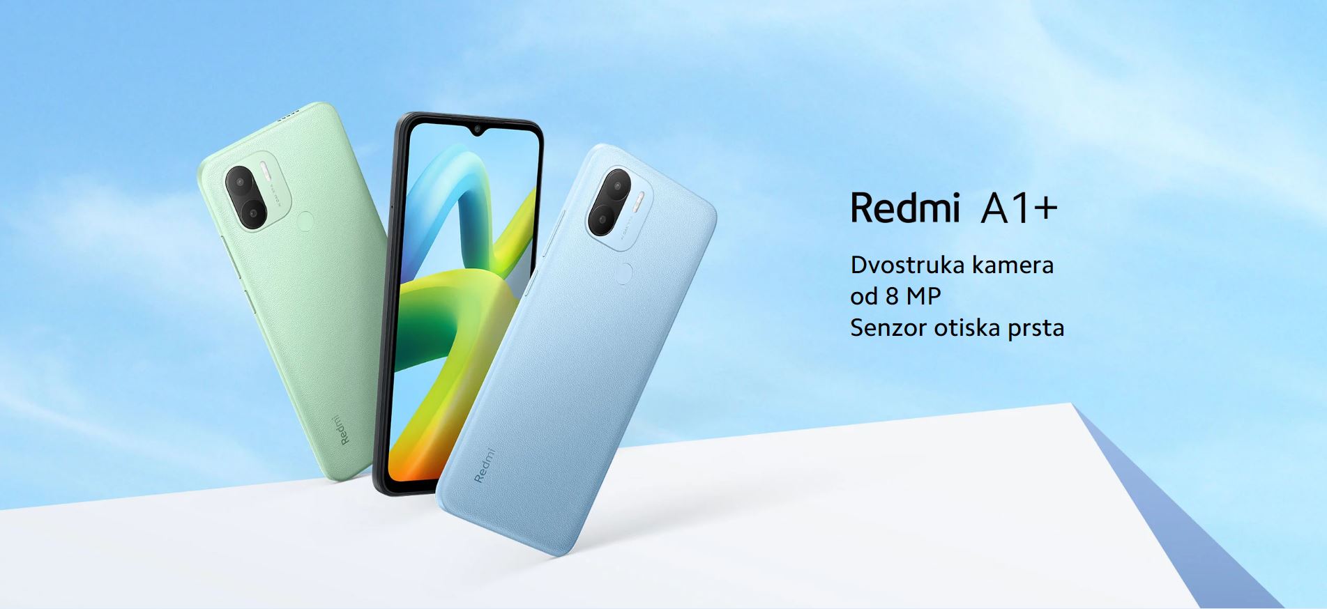 Xiaomi Redmi A1+ 2GB/32GB crni • ISPORUKA ODMAH (Xiaomi-Redmi-A1-plus ...